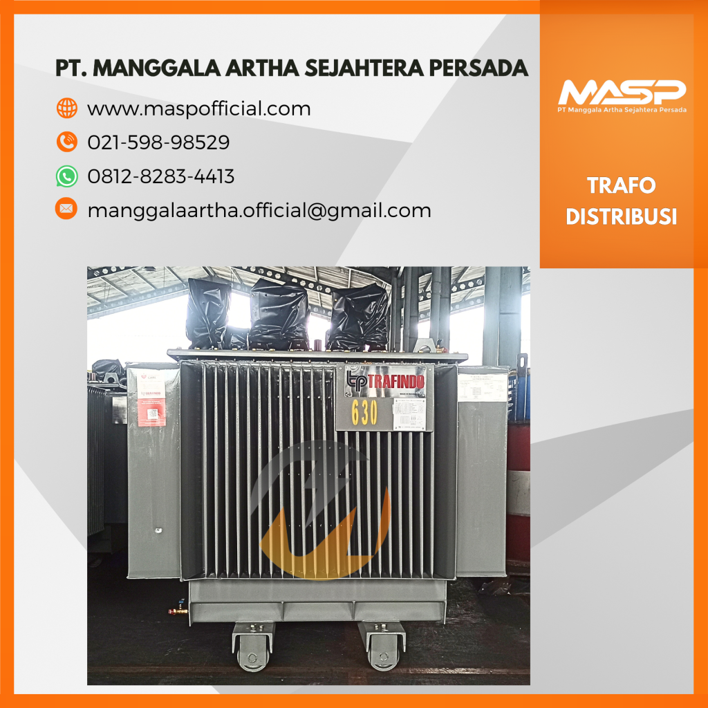 Trafo Distribusi Trafindo 630 kVA - Supplier Mekanikal Elektrikal | PT ...